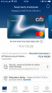 Recenzja Citi Simplicity: karty kredytowej rozdającej premie i bonusy