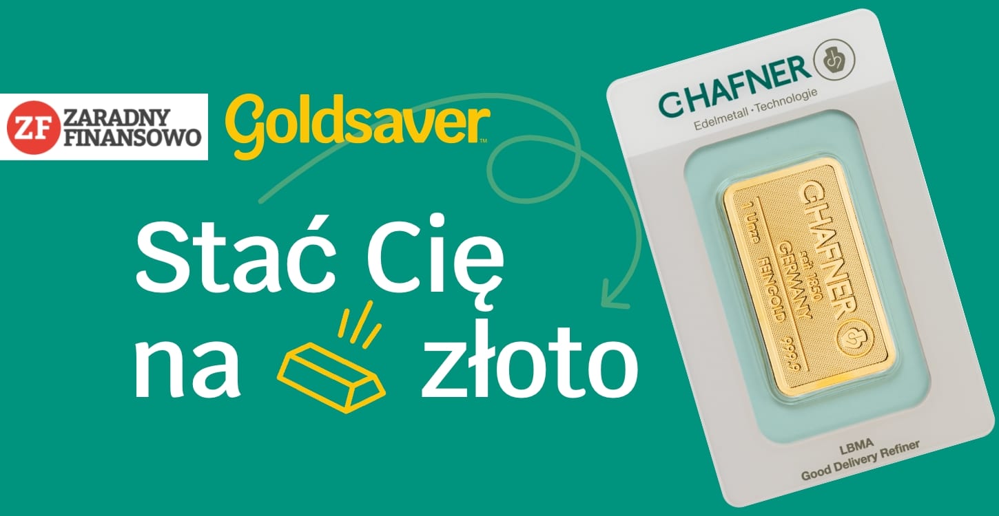 Goldsaver, czyli kupuj złoto kawałek po kawałku. Sprawdzam!