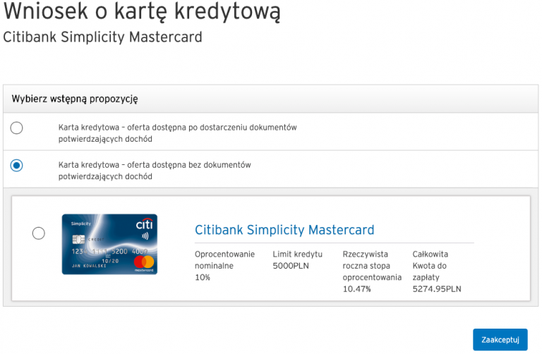 Recenzja Citi Simplicity: karty kredytowej rozdającej premie i bonusy